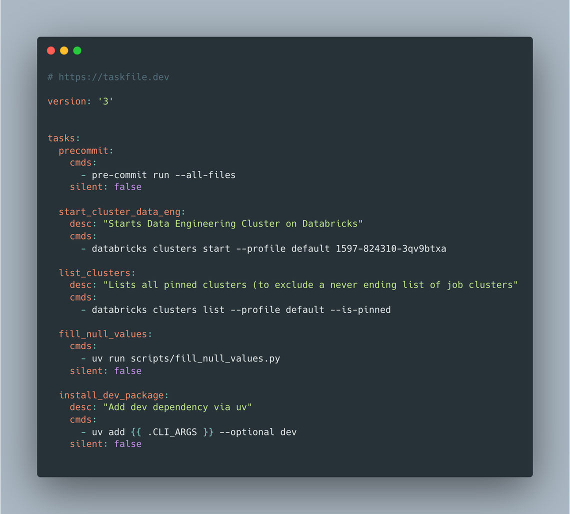 Using Taskfile with uv and pyproject.toml to manage your Python Machine ...